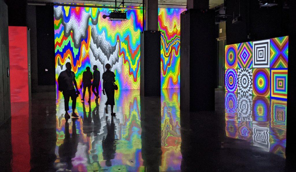 Rainbow, Drippy, And Kinda Trippy... Cascade: A Jen Stark Experience — WXO